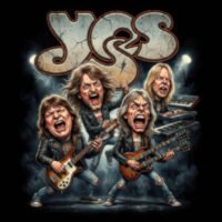 Imágenes de Caricaturas de Bandas de Rock