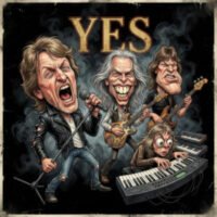 Imágenes de Caricaturas de Bandas de Rock